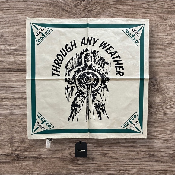 Filson | Other | Nwts Filson Helmsman Natural Captain Bandana Msrp 5 ...